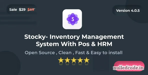 Stocky v4.0.5 - POS with Inventory Management & HRM » nulled#code / free scripts for all