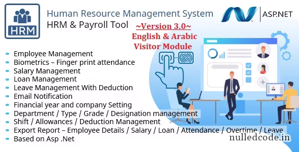 HRMS v4.1 - Human Resource Management System, Manage Employee Payroll ...